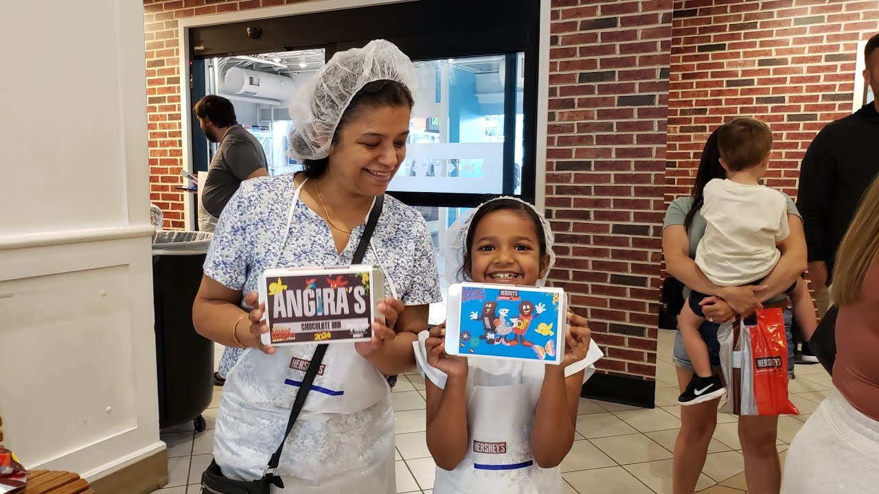 Hershey Make Your Own Chocolate Bar (05/27/2024) - YouTube