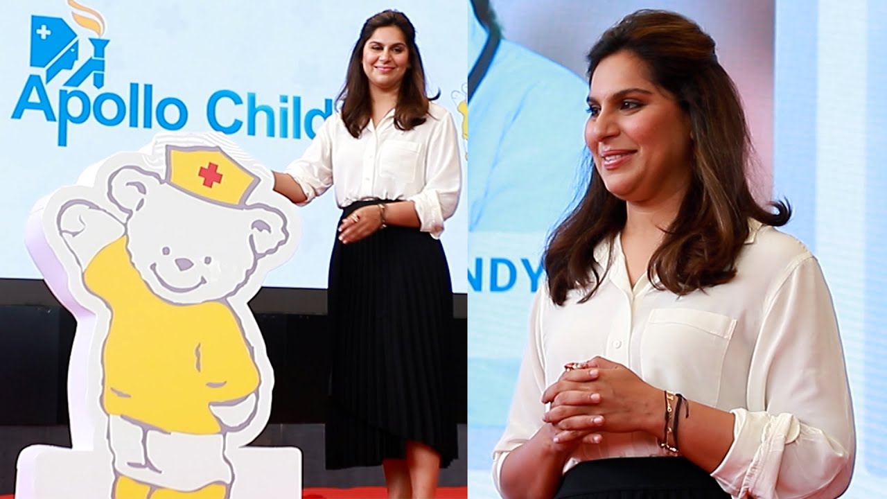 Upasana Latest Visuals After Her Pregnancy @ Apollo Childrens Logo ...