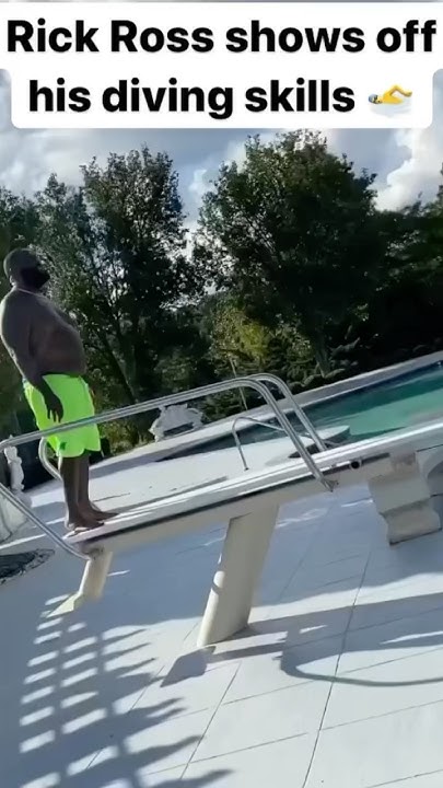When Rick Ross showed off his diving skills 🏊‍♂️ - YouTube