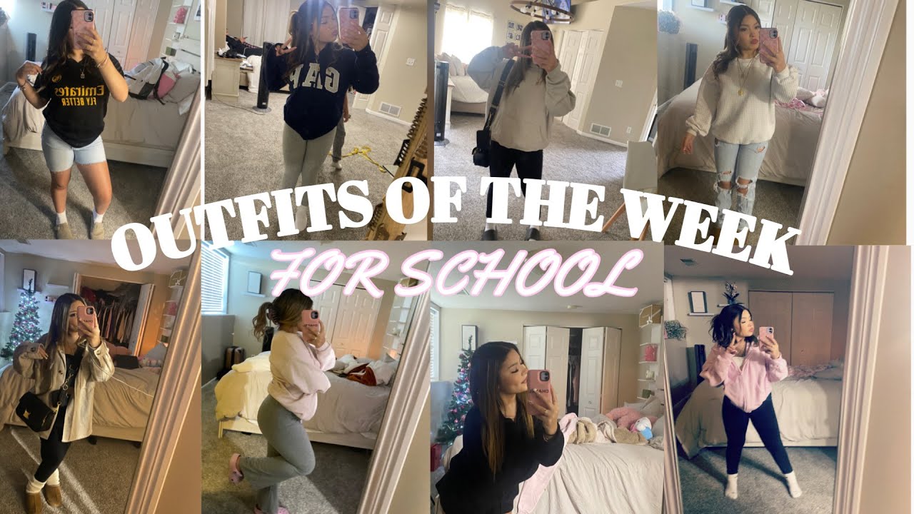 OUTFITS OF THE WEEK | Analeigha Nguyen - YouTube