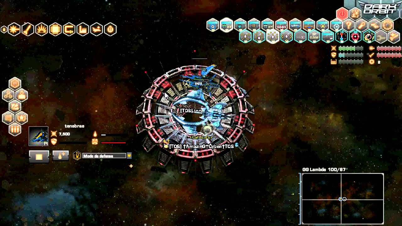 Darkorbit -America Global 1 - Lambda Gate [Full] + Rewards - YouTube