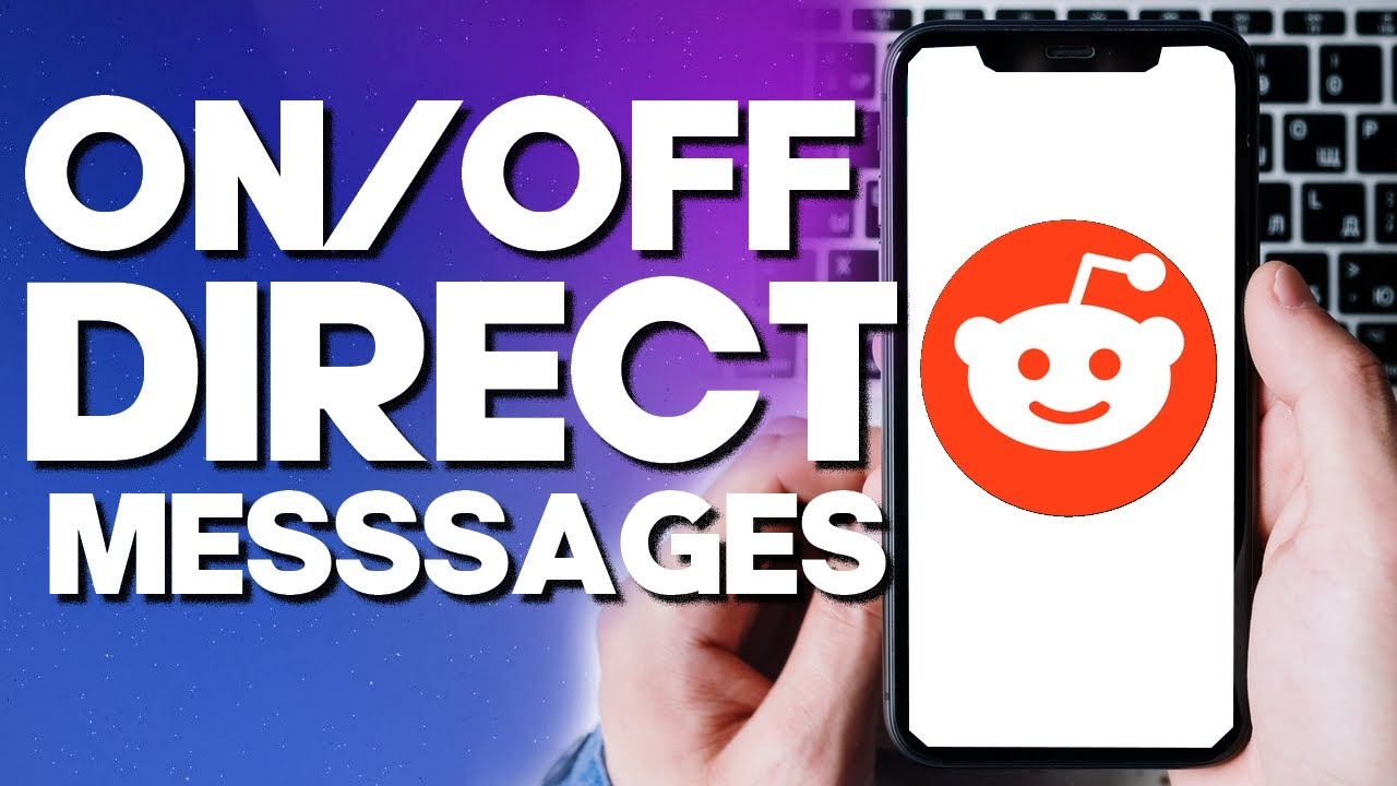 How To Enable Or Disable Direct Messages on Reddit Chat Inbox - YouTube