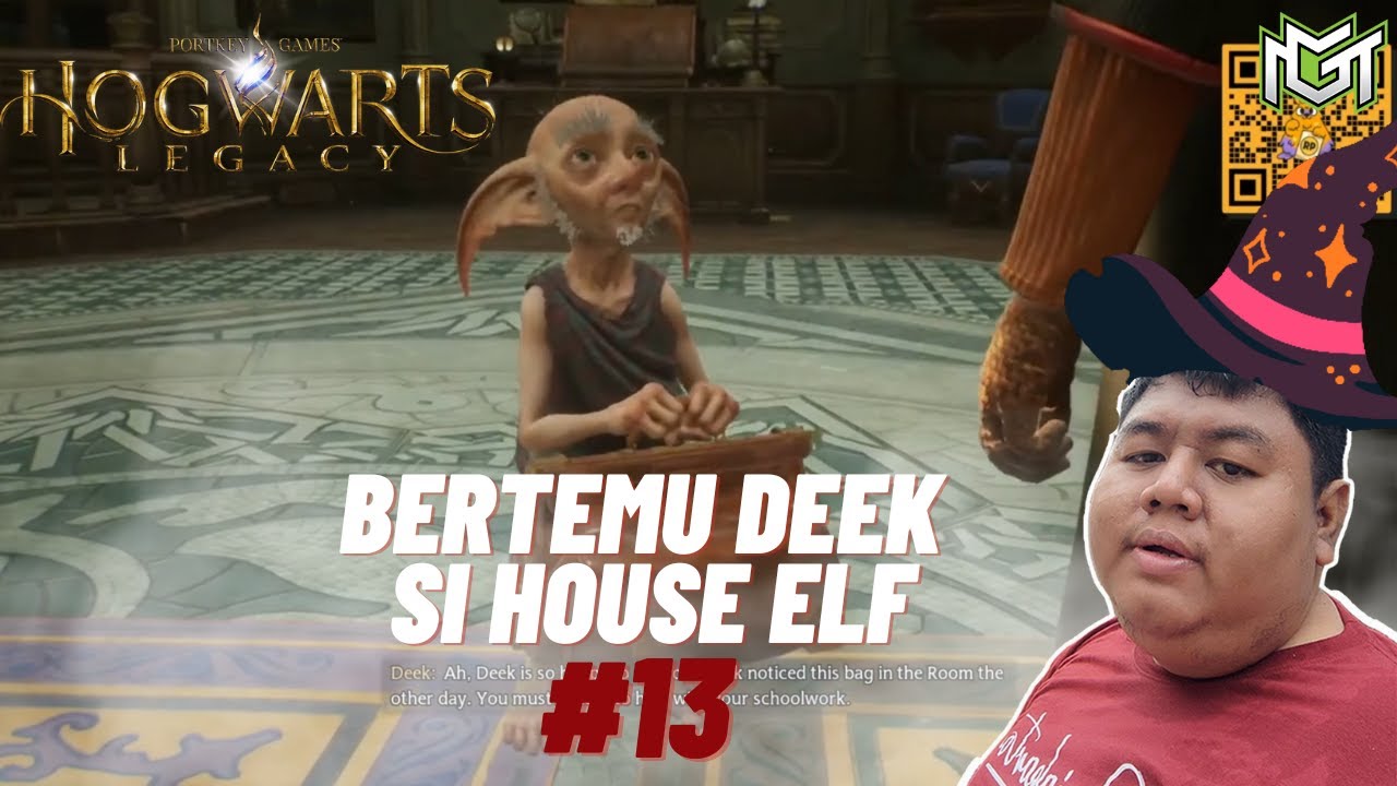 LANJUT MISI BARENG DEEK HOUSE ELF - Hogwarts Legacy Indonesia Part 13 ...