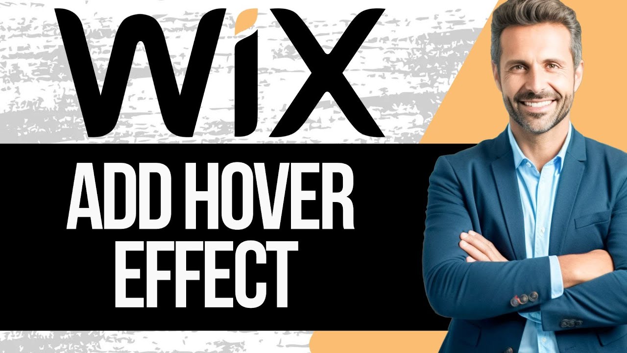 How To Add Hover Effect On Image In Wix - YouTube