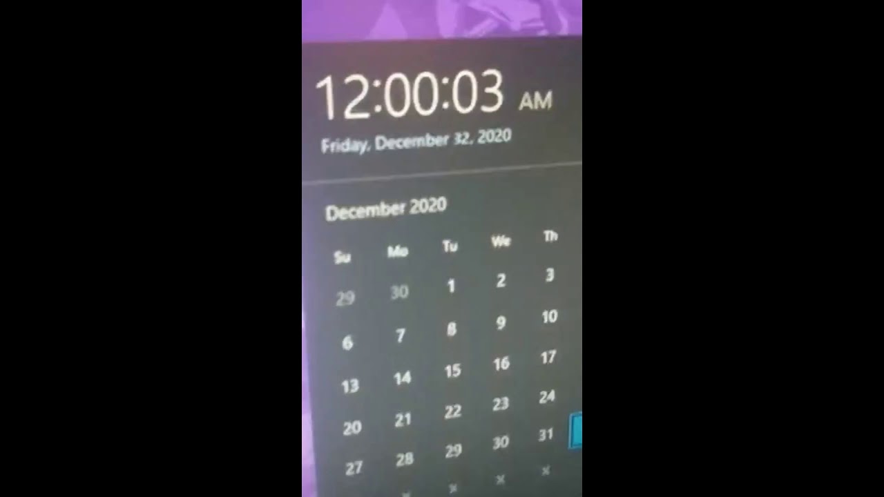 32nd december 2020 is real and it actually happened - YouTube