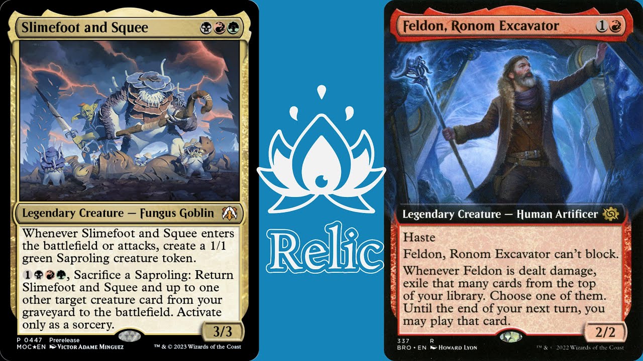 slimefoot (Pierre Savignac) VS feldon (Kevin Lecoq) - Relic MTG EDH ...