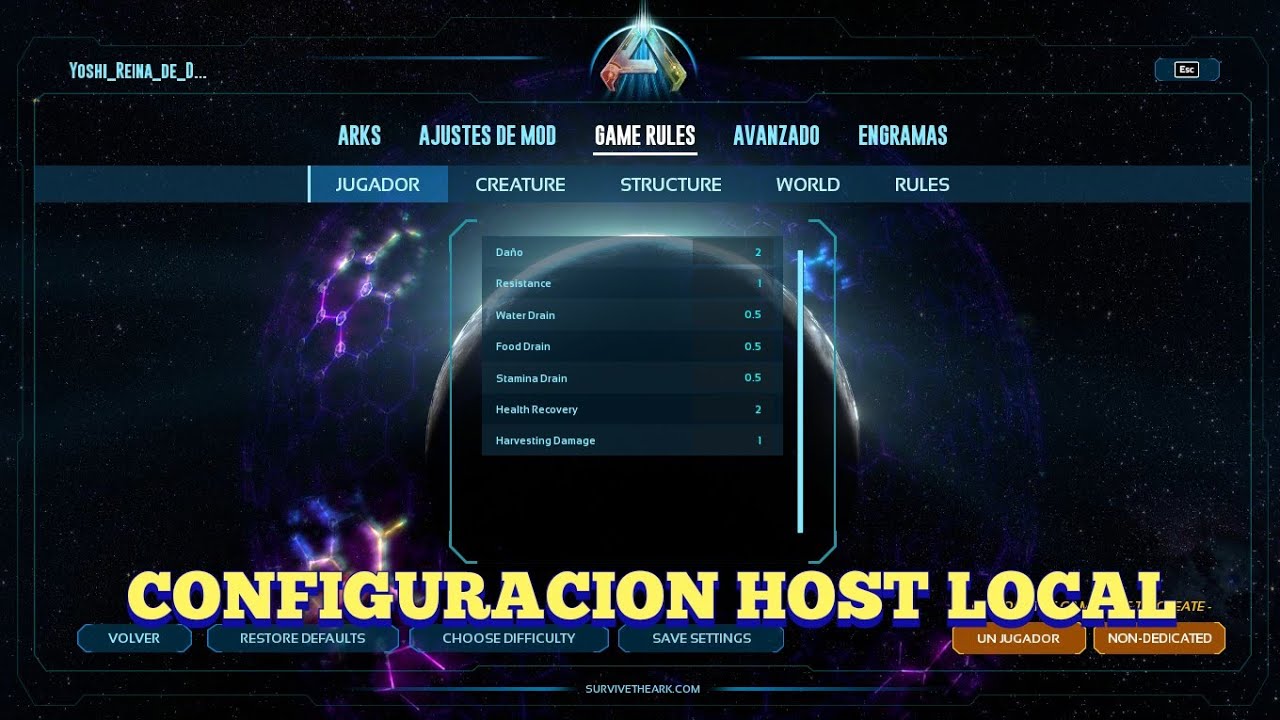 ARK SURVIVAL ASCENDED | TUTORIAL DE COMO CONFIGURAR TU HOST LOCAL - YouTube