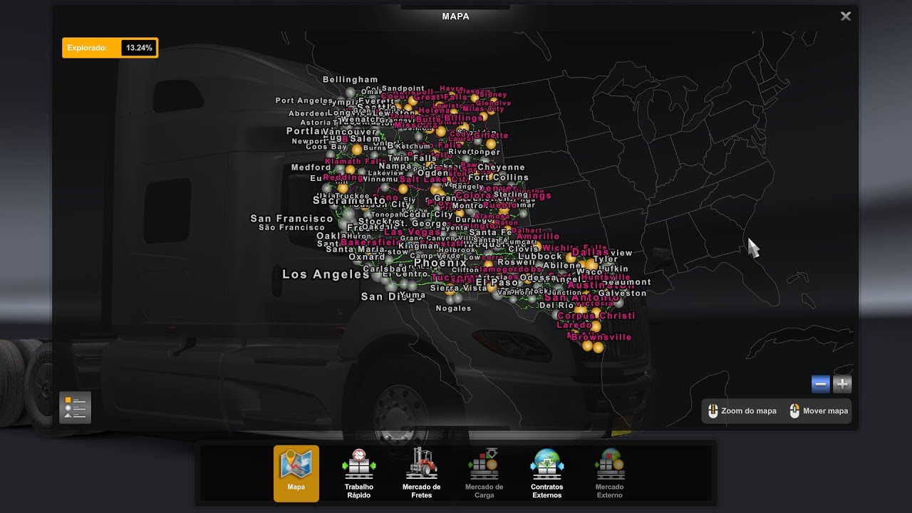 RODONITCHO MODS ATS 1.47.1.0S 88/04/646/2023/1644 ULTRA ZOOM MAP ATS 1 ...