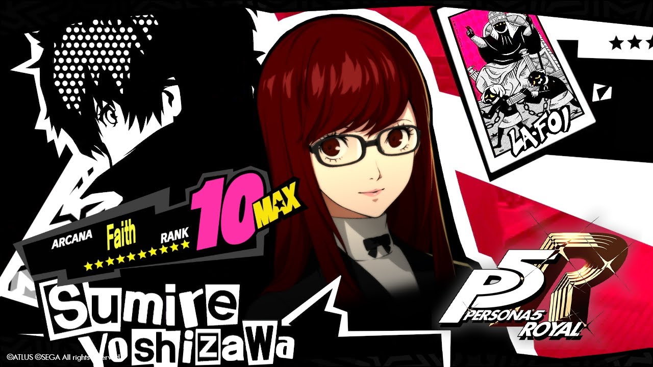 Sumire Yoshizawa Romance Route (FAITH RANK 9 & MAX) Arcana ― PERSONA 5 ...