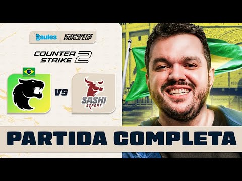 FURIA X SASHI - PARTIDA COMPLETA - ESPORTS WORLD CUP 2024 - YouTube