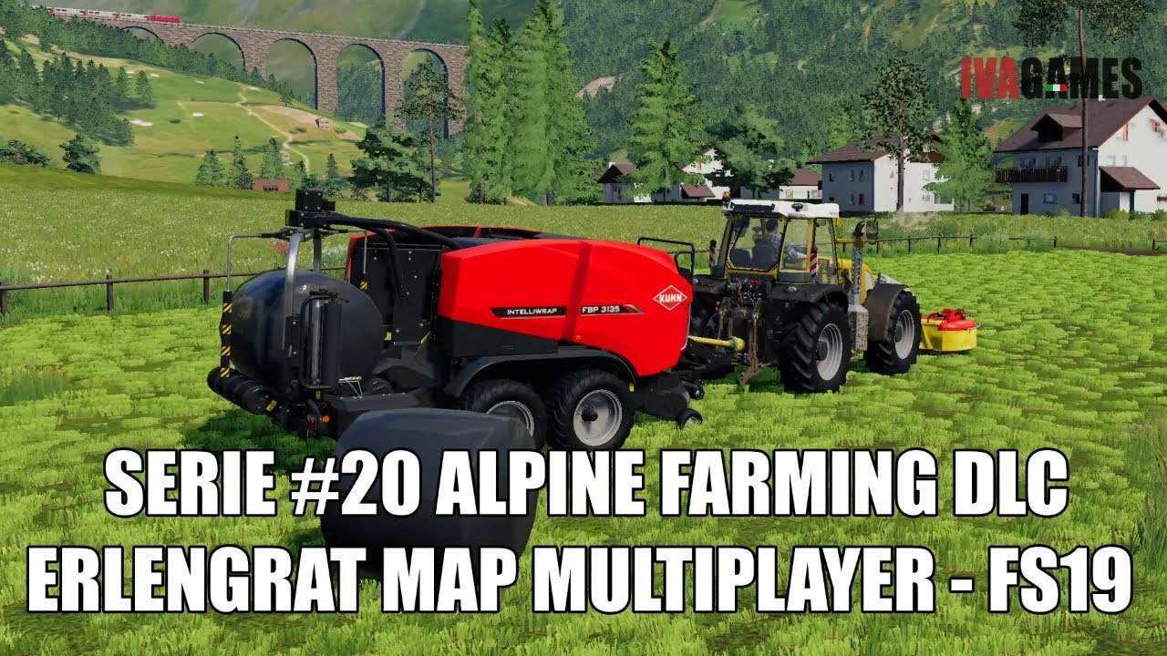 Alpine Farming DLC - Erlengrat Map multiplayer Serie #20 - FS19 - YouTube