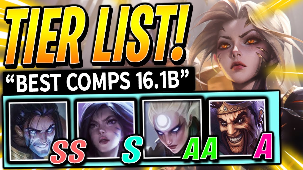 NEW BEST TFT Comps to CLIMB RANKED in Patch 16.1B | Teamfight Tactics ...