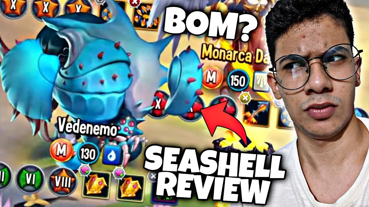REVIEW DO SEASHELL GUARD (MONSTRO DO PASSE MAIS CARO) 130 E BATALHAS ...