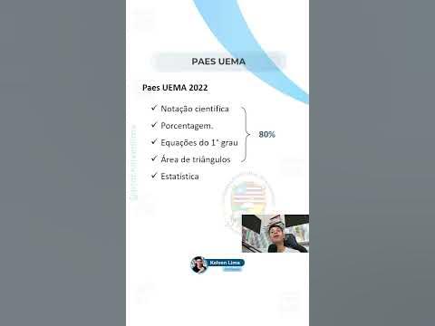 #Shorts Paes Uema 2024 - O que estudar? - YouTube