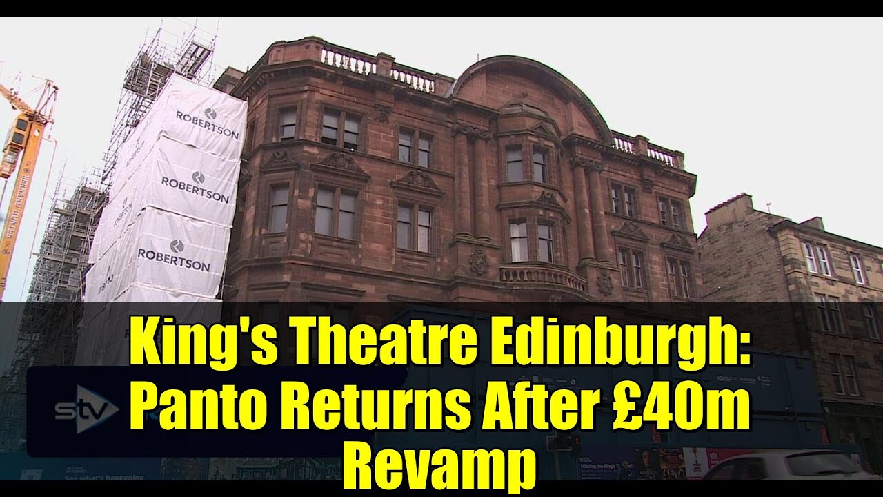 King's Theatre Edinburgh: Panto Returns After £40m Revamp - YouTube
