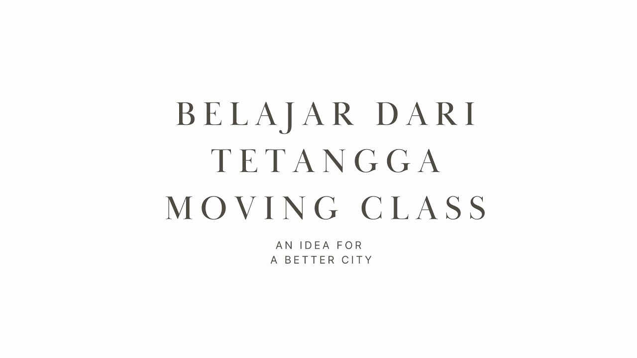 Belajar dari tetangga moving class #kampungambon #tottochan #belajardaritetangga - YouTube