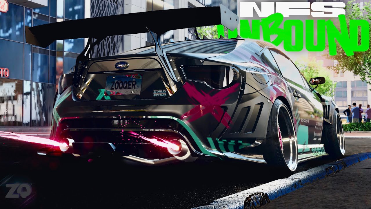 ERSTES TUNING Subaru BRZ - NEED FOR SPEED UNBOUND - YouTube