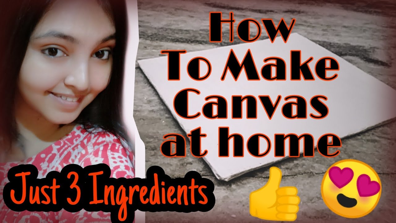 How To Make Canvas Board For Painting At Home In Lockdown DIY Handmade Canvas Board Diy Bengali How To Make Canvas Board For Painting At Home In Lockdown DIY Handmade Canvas Board Diy Bengali