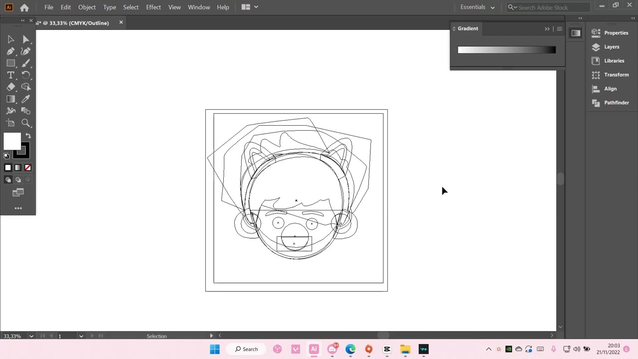 How To Get Out Of Outline View In Adobe Illustrator CC 2022 YouTube How To Get Out Of Outline View In Adobe Illustrator CC 2022 YouTube