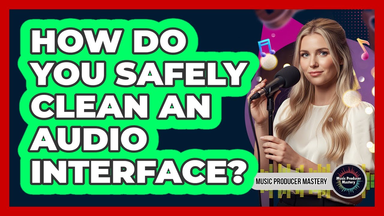 How Do You Safely Clean An Audio Interface? - YouTube