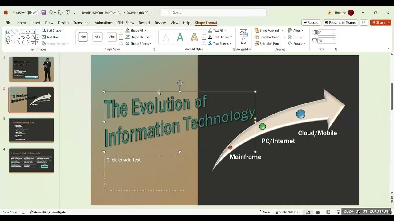 PowerPoint - Chapter 2 PowerPoint Project - YouTube