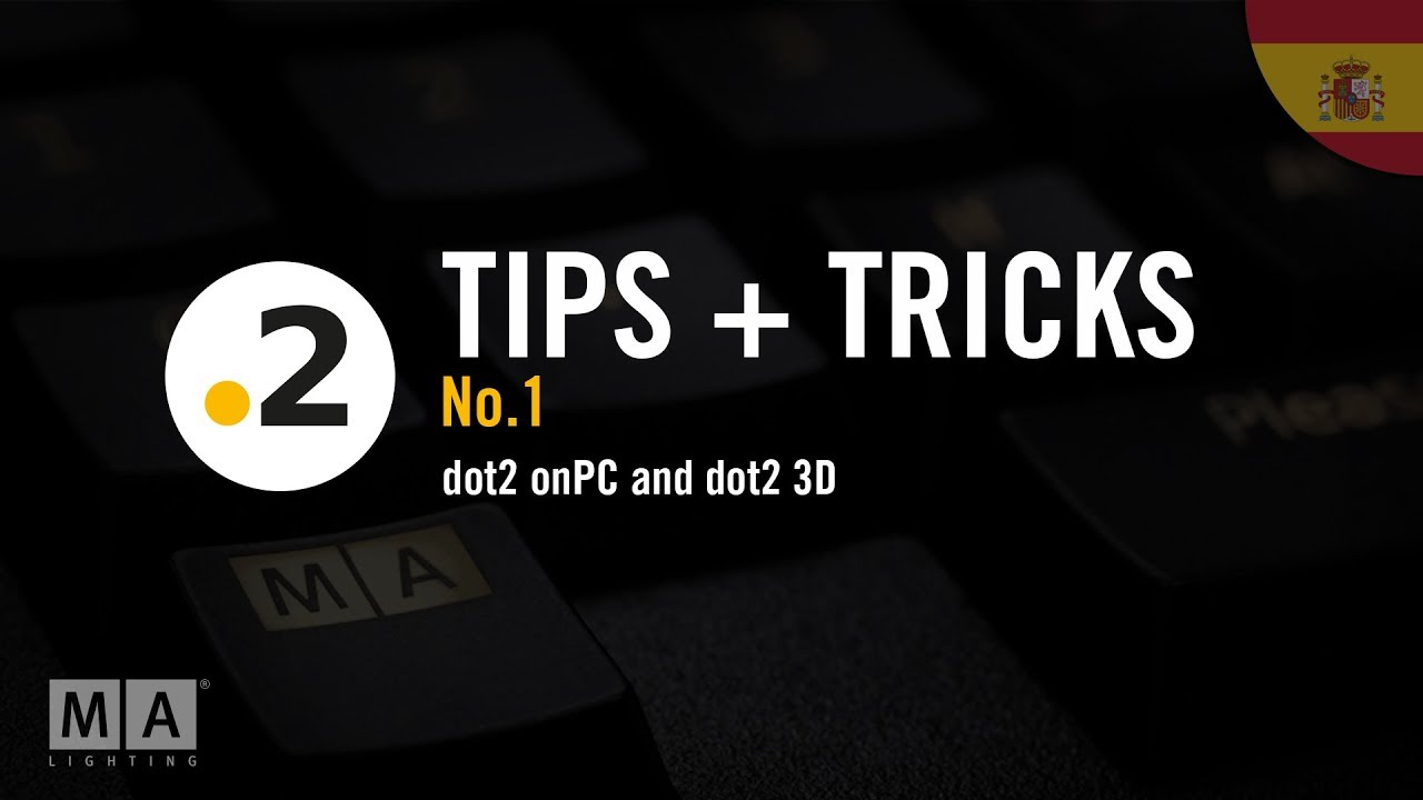 dot2 | Tips+Tricks No.1 [ES] | dot2 onPC and dot2 3D - YouTube
