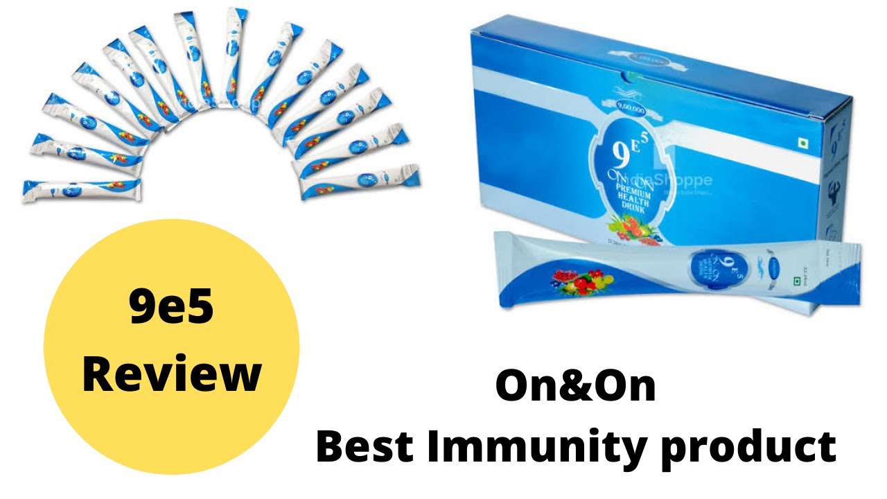 9e5 Premium health drink || Unboxing || Review of 9e5 On&on health ...
