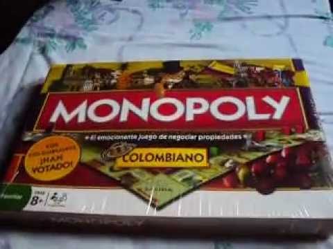 Monopoly Colombiano, Monopolio , Juego De Mesa - YouTube