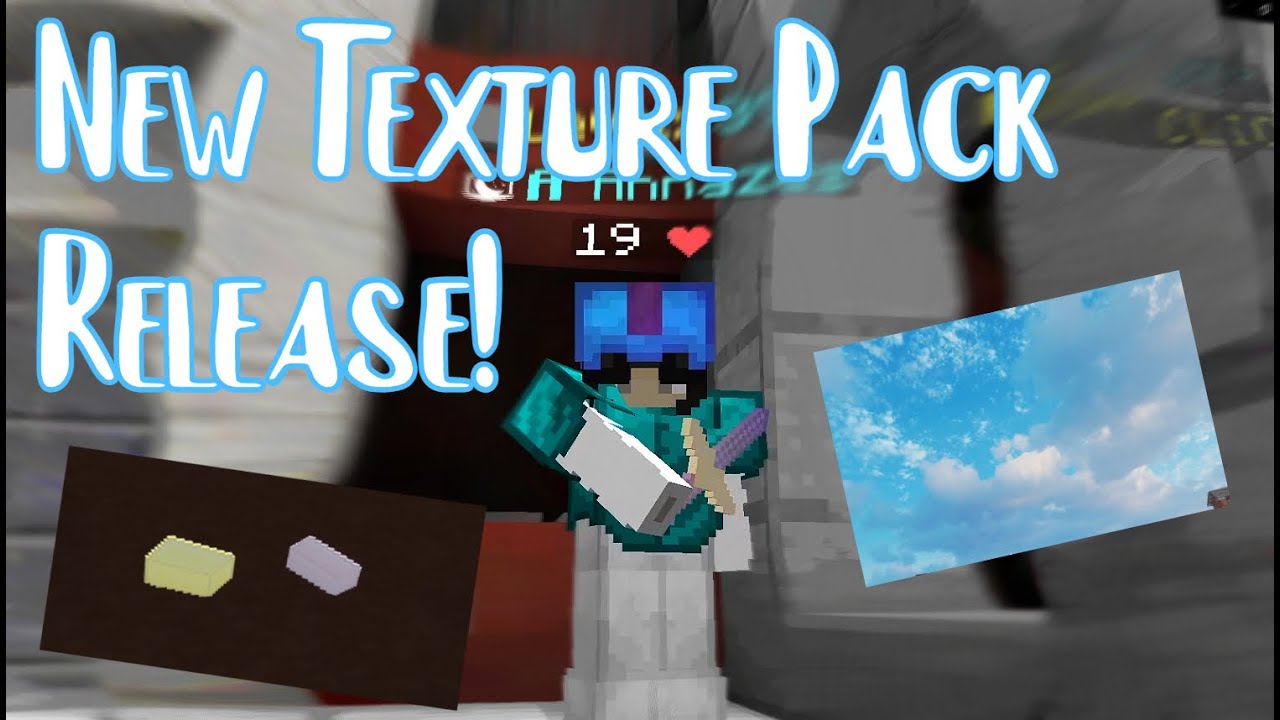 cute blue theme texture pack || pack release - YouTube