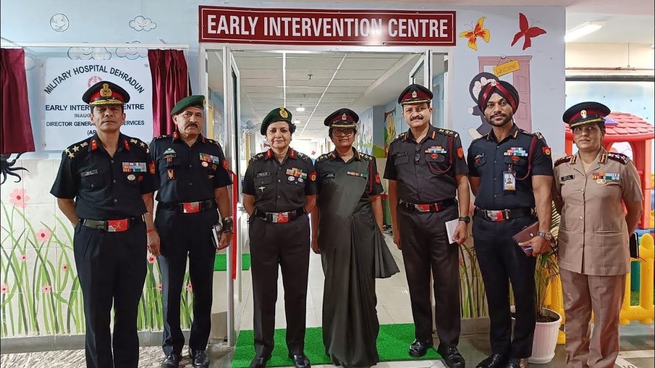 EARLY INTERVENTION CENTRE (EIC) INAUGURATED BY DGMS (ARMY)AT MH ...