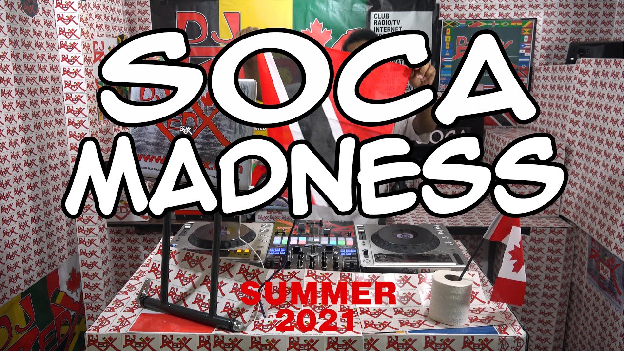 Power Soca Madness Party Mix Summer 2021 - DJ Red X - YouTube