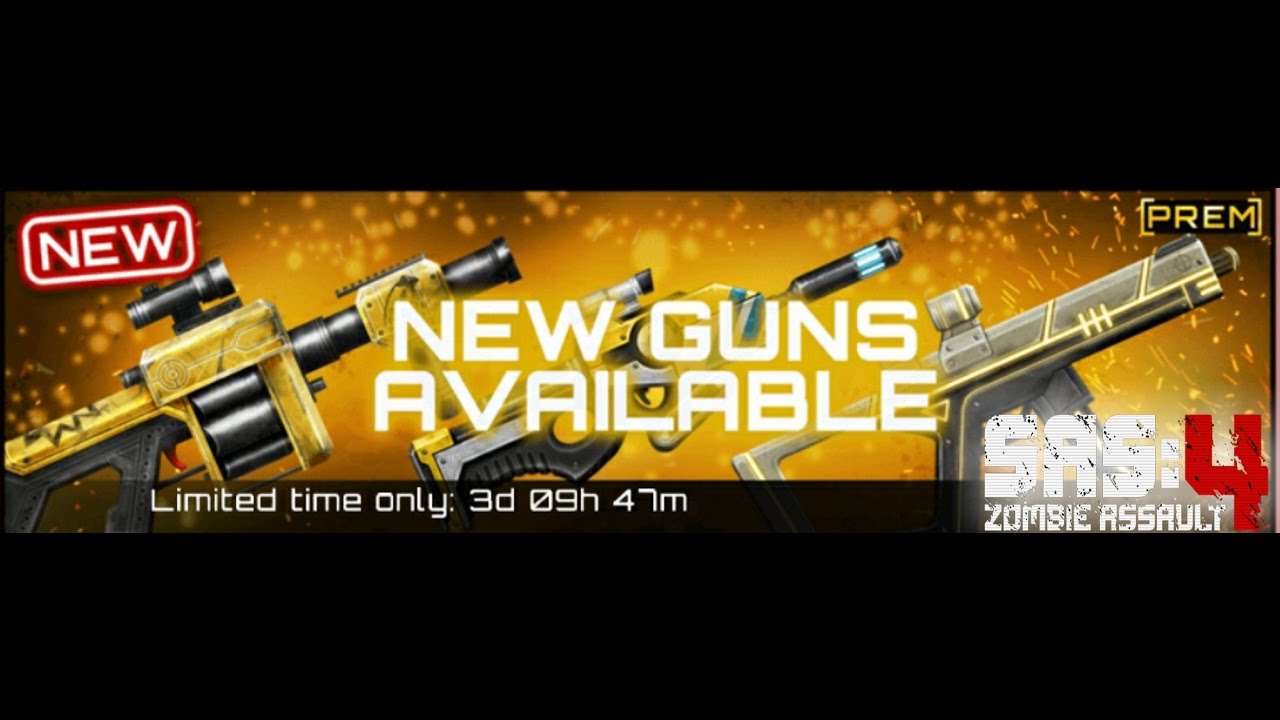SAS 4 Mobile: 3 New [PREM] Weapon's - YouTube