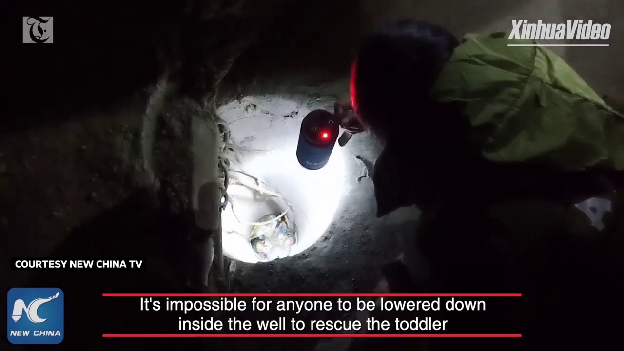 2-year-old child falls into well, rescued by firefighters - YouTube