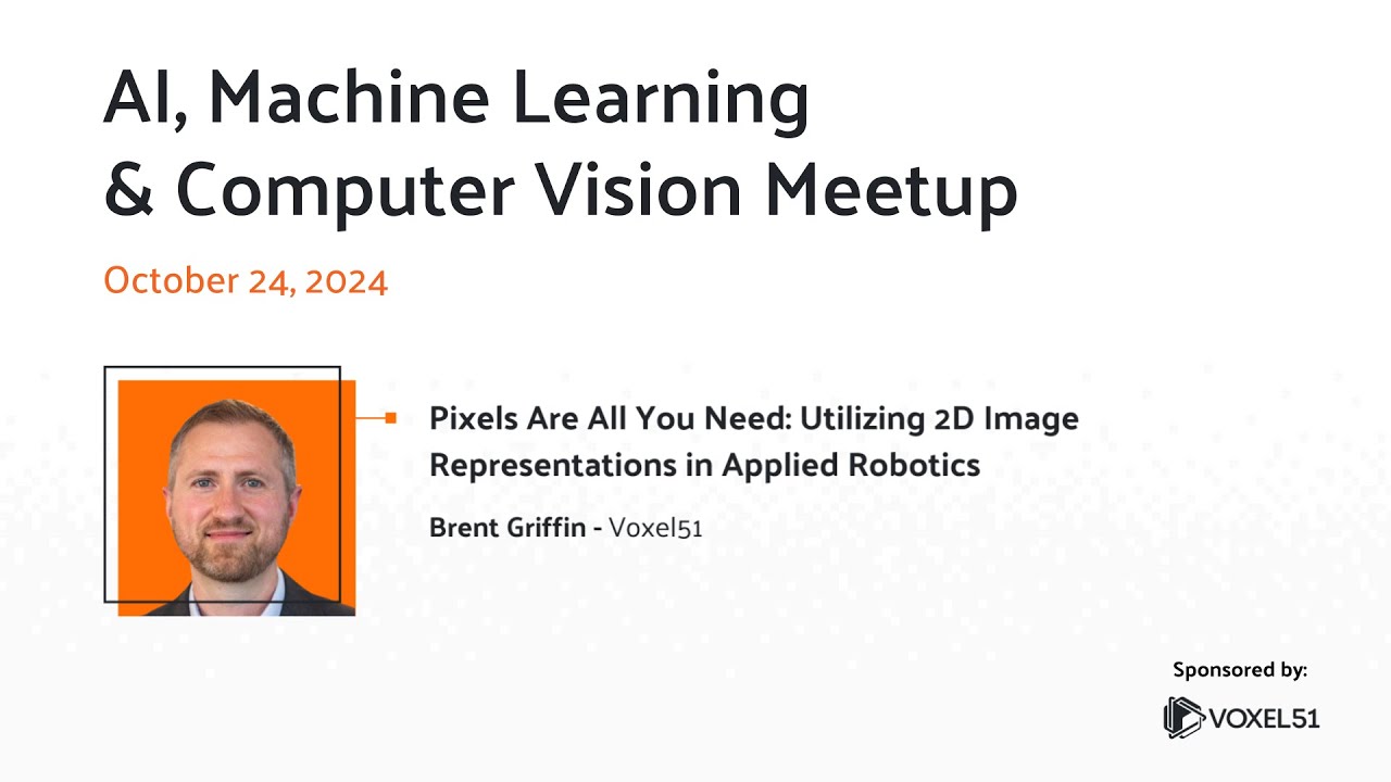 Computer Vision Meetup: Pixels Are All You Need Utilizing 2D Image ...