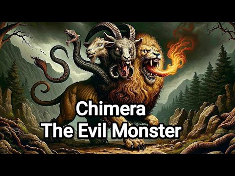 Chimera: The Evil Monster Mythological Bestiary of Greek Mythology ...