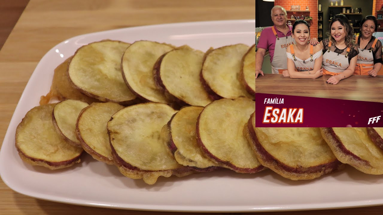 Tempura batata doce ,sequinho e facil de fazer - YouTube