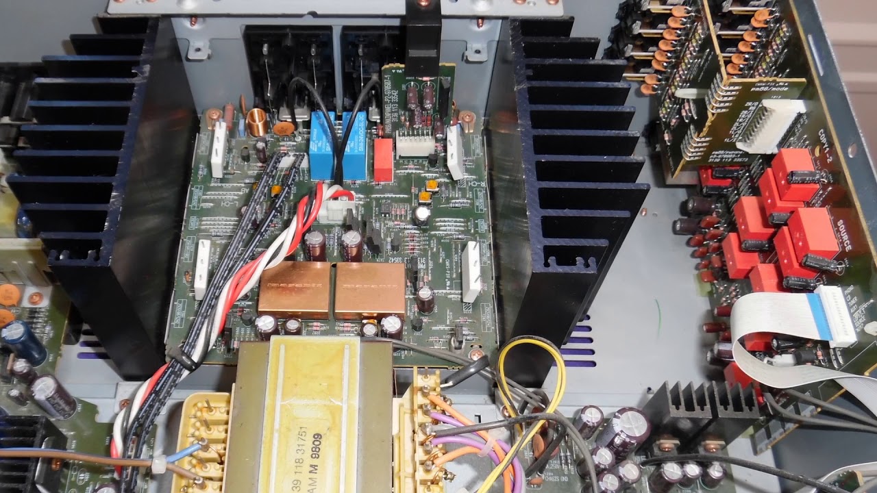 Marantz PM 78 Amplifier Repair - YouTube