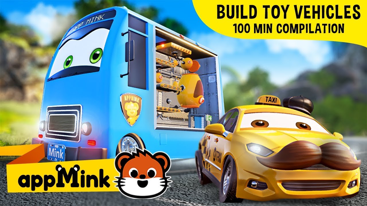 #appMink kids video: Have Fun and Learn How to Build Toy Vehicles with ...