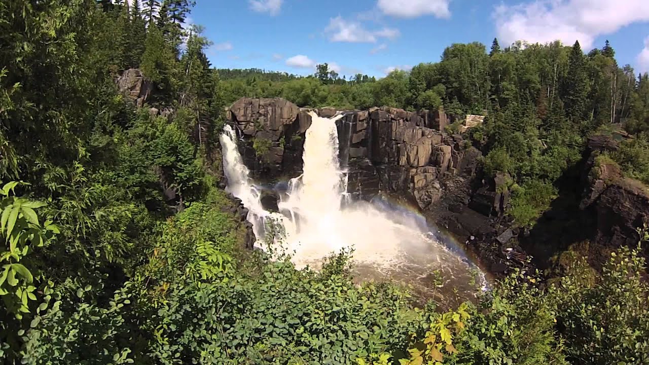 Grand Portage National Park High Falls - YouTube