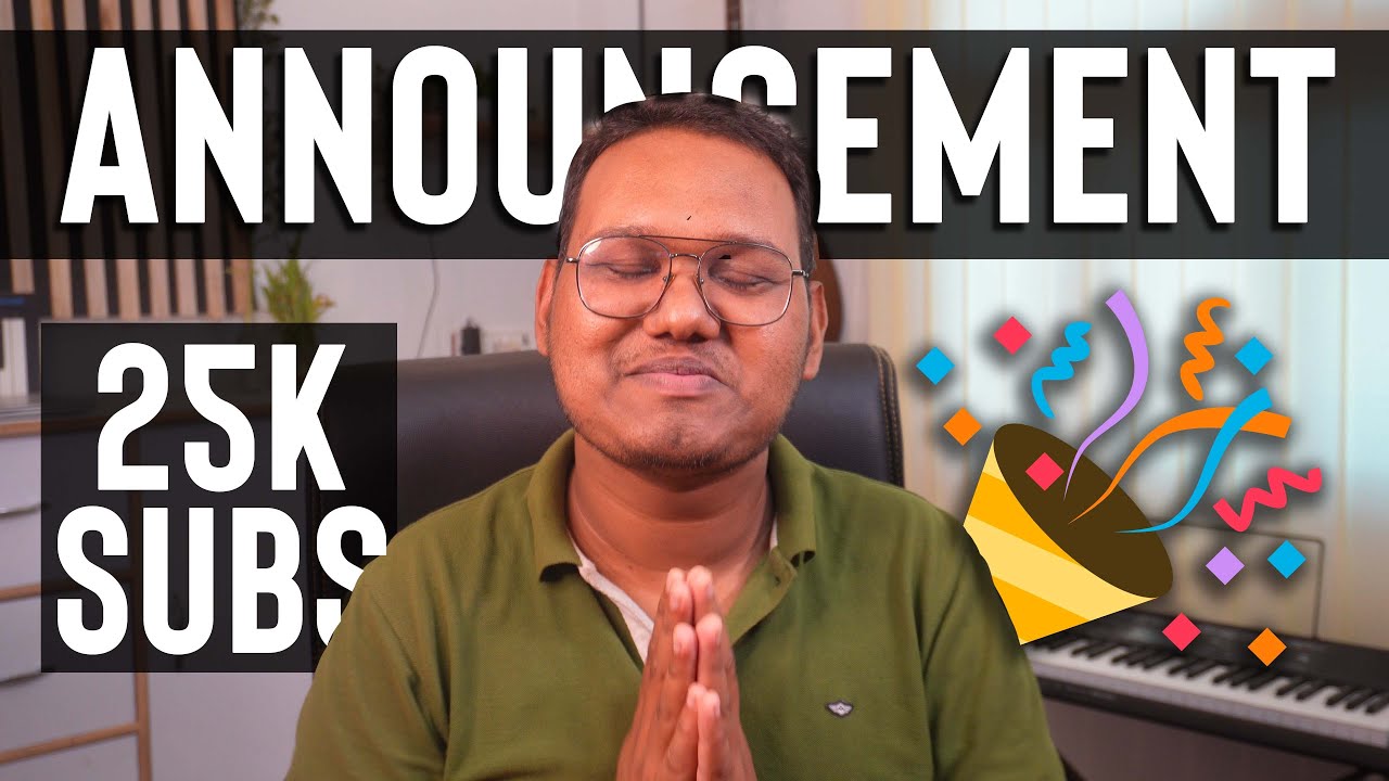 25K Subscribers: A Heartfelt Thank You ( + ANNOUNCEMENT) - YouTube