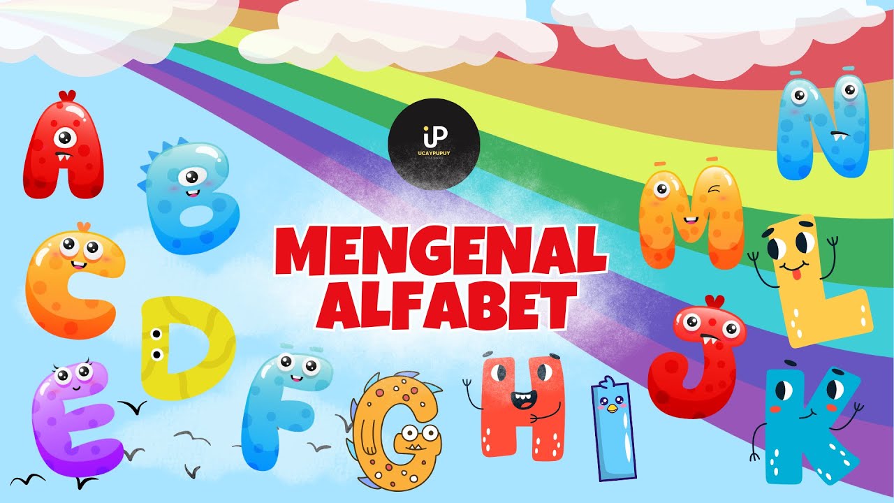 Belajar Mengenal Alfabet | Mengenal Huruf Vokal | ABCD | Abjad | AIUEO ...