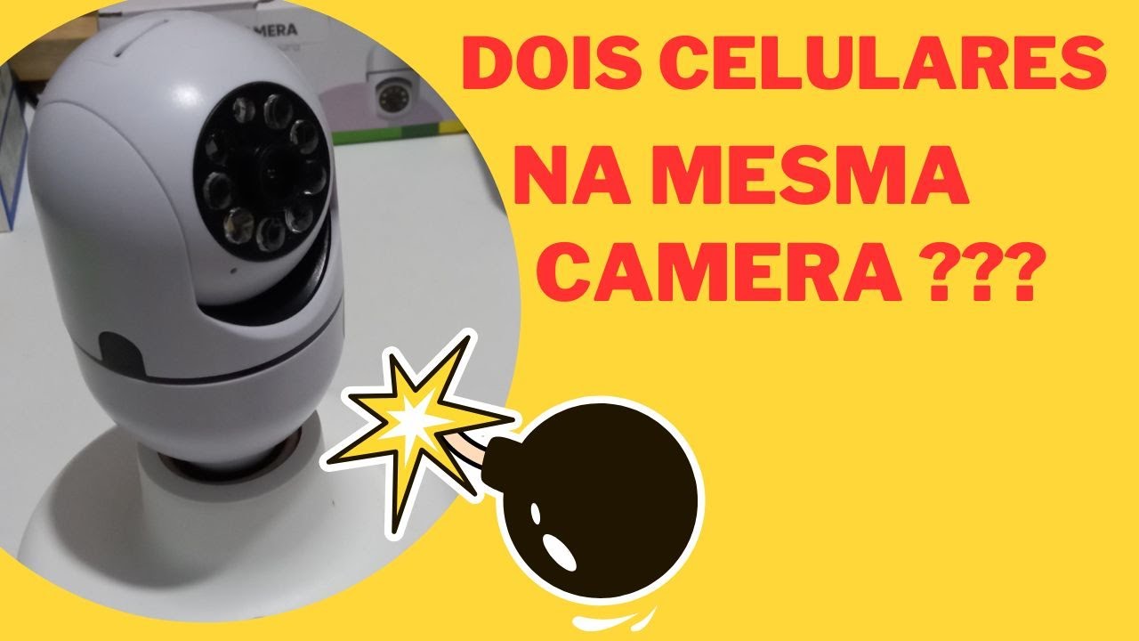 como COMPARTILHAR / CONFIGURAR camera de segurança wi-fi EM DOIS ...