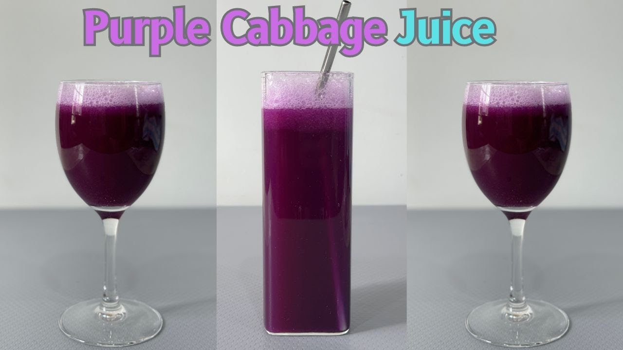 Purple Cabbage Juice Recipe #juice #juicerecipe #cabbage #healthy # ...