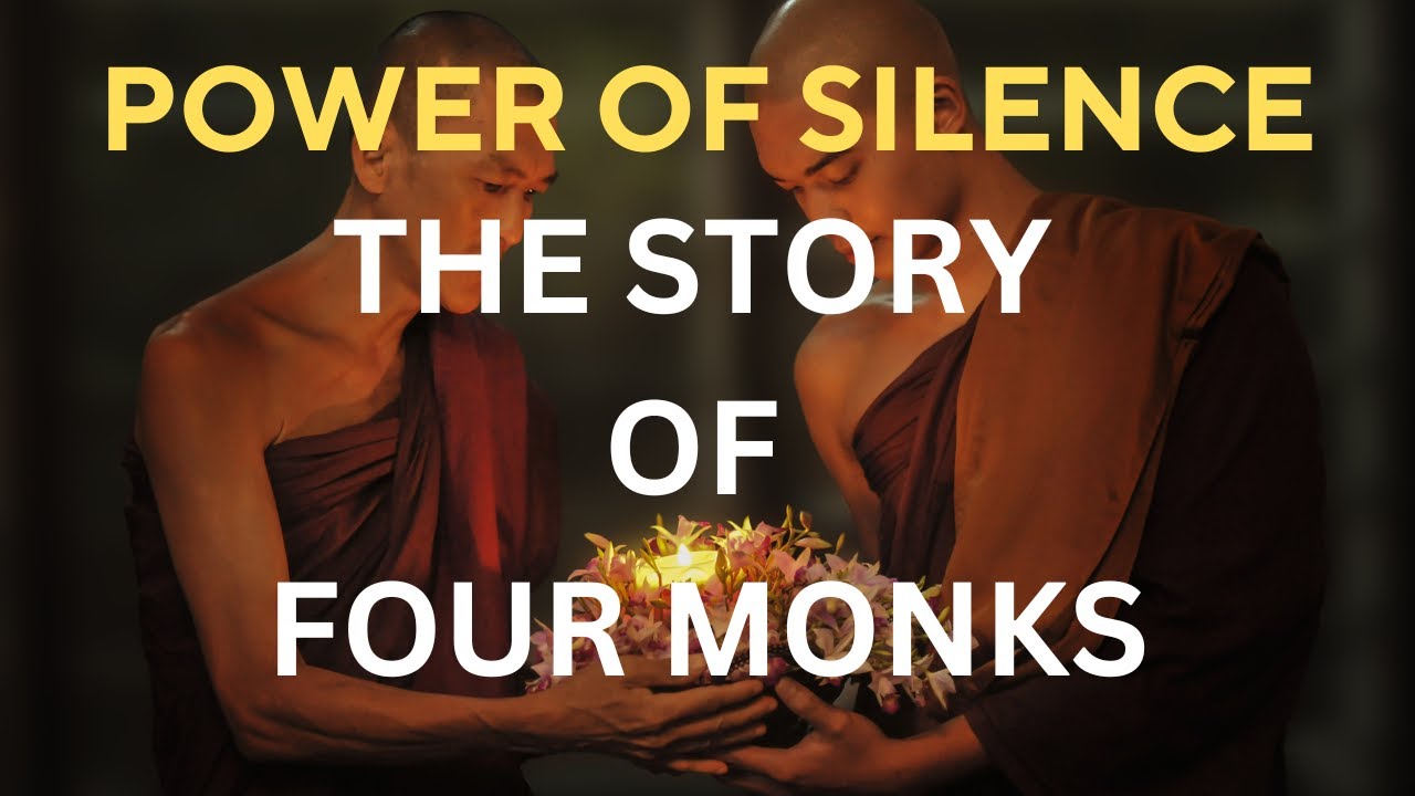 POWER OF SILENCE - THE STORY OF FOUR MONKS | ZEN STORIES | ATTITUDE ...