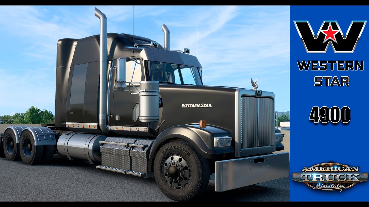 (4k) ATS 1.50 //WesternStar 4900SF //AMERICAN TRUCK SIMULATOR #modsats ...