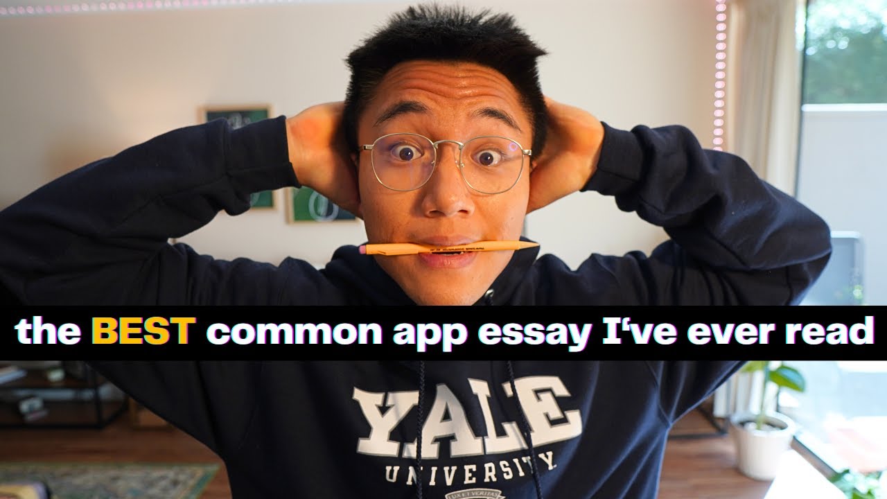 Yale Grad Edits YOUR Common App Essays | The Best College Essays I've ...