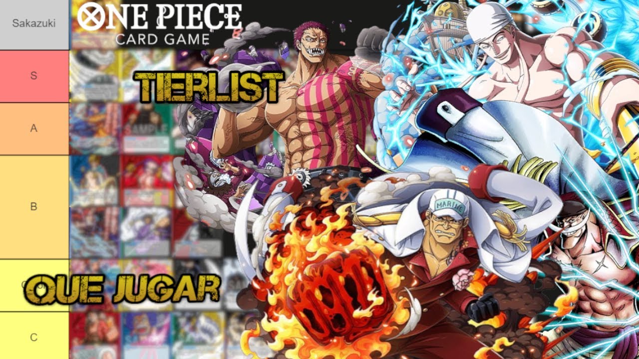 TIER LIST ONE PIECE TCG OP05 - YouTube