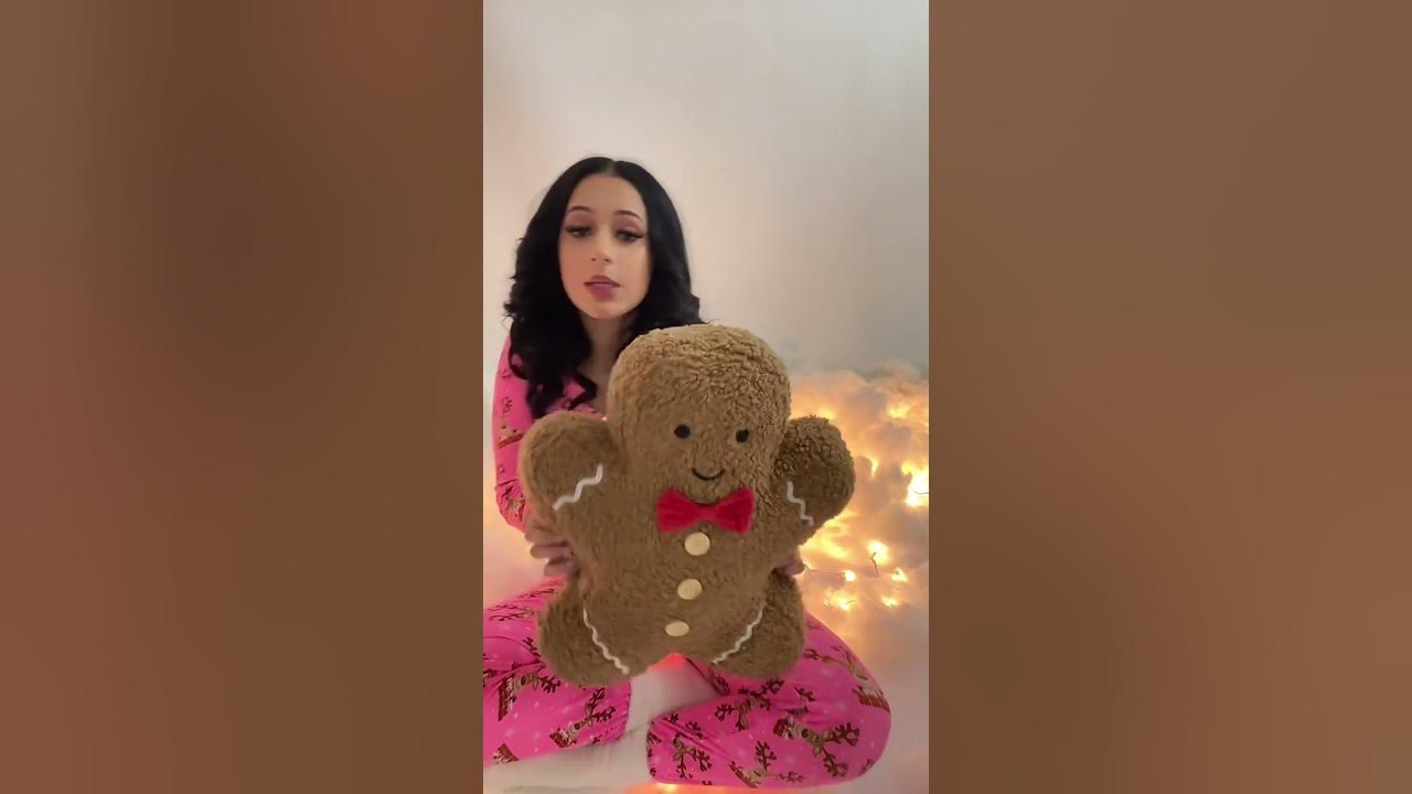 Holiday pajama fun with a gingerbread friend#holidaycheer # ...