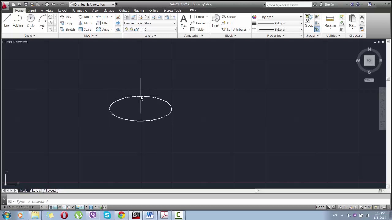 AutoCAD: Διάλεξη 15: Εργαλεία Σχεδίασης Μέρος V - YouTube