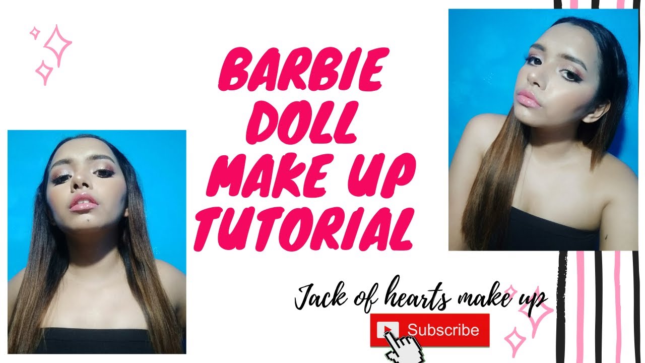 Barbie doll Make up Tutorial ♥️ HD - YouTube